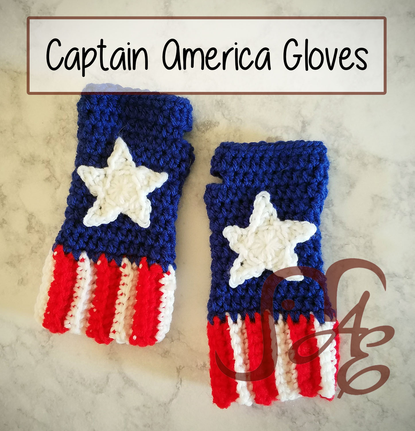 Captain America Gloves - Auburn Elephant